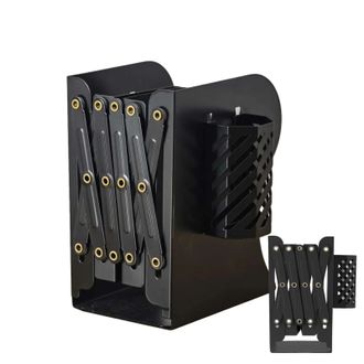 Generic B&uuml;cherf&uuml;r Schreibtisch, Desktop-B&uuml;cher-Organizer - Kleines B&uuml;cher, Teleskop-Aufbewahrungs,Schreibtisch-Organizer aus Metall mit Stifthalter, Schreibti