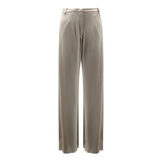 Alysi Wide Hosen - - Trousers - Damen - Beige - XS