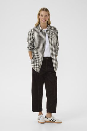 Part Two Langarm-Hemd SameaPW Relaxed fit dark blue