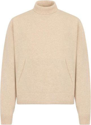 Dsquared2 Signature Rollkragenpullover - - Knitwear - Herren - Beige - L
