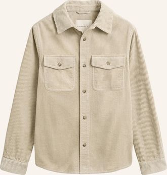 GANT Cord-Overshirt beige