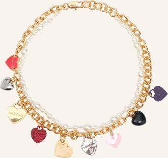 Bimba & Lola Bimba Y Lola Doppelketten-Halskette gold