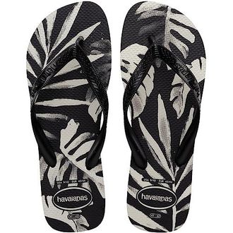 Havaianas Aloha, Tongs Confortables, Durables et Estivales, Semelle avec Motif de Feuilles, Semelle Antidérapante, Homme