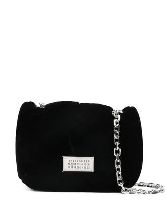 Maison Margiela sac port&eacute; &eacute;paule Flap Glam Slam - Noir