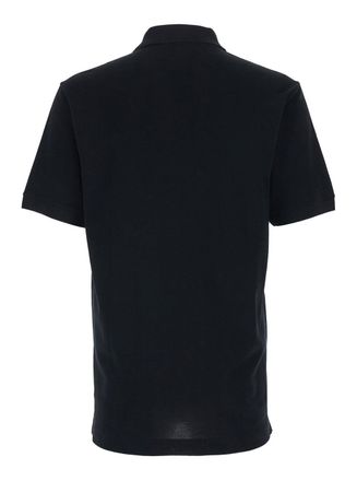 HUGO BOSS Mens Polo Shirt Black Cotton T-Shirts And Polos