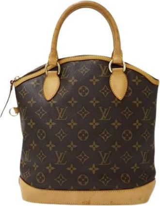 Louis Vuitton Sac &agrave; main Monogram en toile pr&eacute;-poss&eacute;d&eacute; - Femme - Pre-owned - Brun - Taille: ONE Size