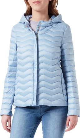 Geox Womens D Jaysen Jacket, Dusty Blue, 40