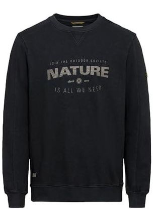 Camel Active 409445-3W05 Sweater, Gris, M Homme