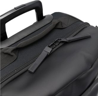 Rains Logo-Embossed Belt Bag - Black