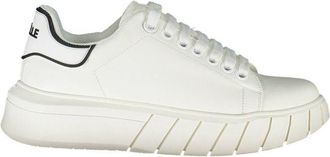Ga&euml;lle Paris Gaelle Paris Wei&szlig;e Polyurethan Damen Sneaker
