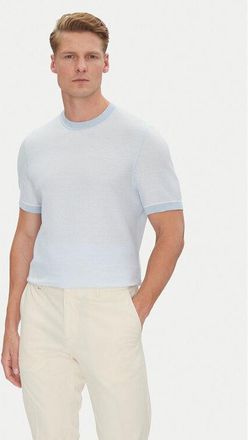 HUGO BOSS T-Shirt Jianfranco 50537642 Himmelblau Regular Fit
