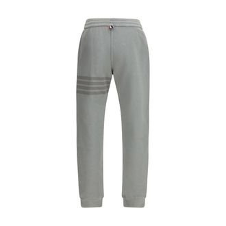 Thom Browne Mens Gray Cotton Joggers (workout Pants)