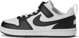 Nike Unisex Kinder Court Borough Low Recraft (Ps) Sneaker, White Black, 31.5 EU