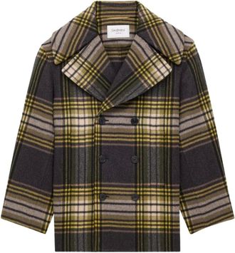 Saint Laurent Damen, M&auml;ntel, Mehrfarbig, MGr&ouml;&szlig;e