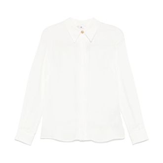 Elisabetta Franchi Ivory Shirt - - Blouses & Shirts - Damen - Wei&szlig; - XS