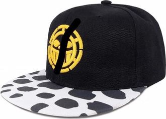 Generico Chapeau Baseball Trafalgar Law avec visière noire