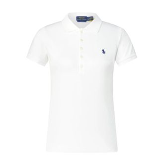 Polo Ralph Lauren Klassisches Baumwoll-Poloshirt - - Tops - Damen - Wei&szlig; - S