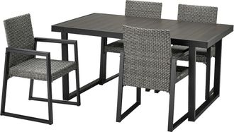 IKEA VÄRMANSÖ Tisch+4 Stühle/außen
