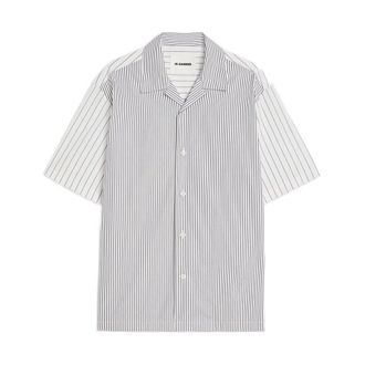 Jil Sander Short Sleeve Shirt - - Shirts - Herren - Blau - L