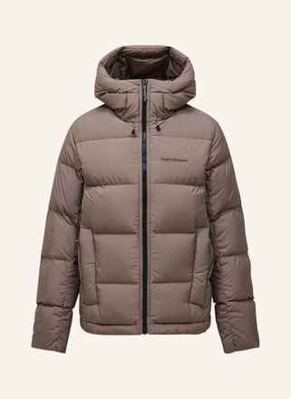 Peak Performance M Rivel Down Puffer Jacket Daunenjacke braun