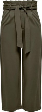 Only A/S Damen Onlpoptrash Easy Paperbag Culotte Pnt Hose, Kalamata, XL / 32L EU