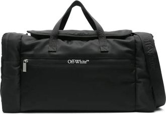 Off-white Koffer - Outdoor Weekender Logo Duffle Bag - Gr. unisize - in Schwarz - für Damen