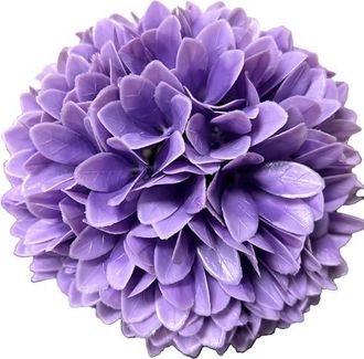 Tenax Dahlia Lilac Bloom &Oslash; 18 cm Lila, Kunstpflanze in Kugelform, Dahlienbl&uuml;te, Dekokugel f&uuml;r Haus- und Gartendekoration, Innen- und Au&szlig;enbereich