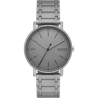 Skagen Skagen Signatur Grau Herren Armbanduhr SKW6913