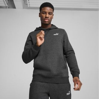 Puma Hoodie avec petit logo N&deg; 1 Essentials Homme, V&ecirc;tements, Gris, XXL
