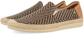 Gioseppo Espadrilles La Sieste en Couleur Kaki pour Homme à Chevrons M Chausson, 43 EU