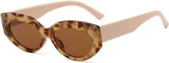 Generic Lunettes De Soleil &Agrave; Petite Monture For Femmes, For Lext&eacute;rieur, Les Vacances Et La Conduite(Beige)