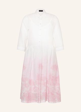 van Laack Van Laack Hemdblusenkleid Vl-Klarine-Brxl Mit 3/4-Arm weiss