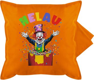 Shirtracer Kissenbezug - & - Kissen - Helau Clown Kost&uuml;m Karneval I Fasching Clown lustig I Clownkost&uuml;me Fastnacht Clowns Kost&uuml;m I Clownskost&uuml;m Fasnacht - 50 x 5