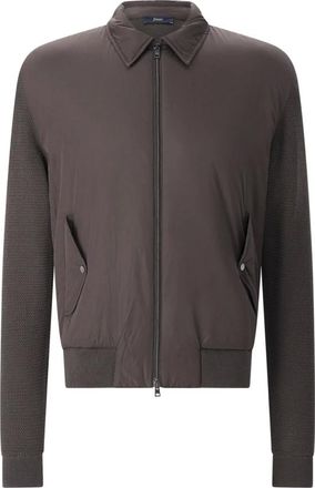 Herno Homme, Vestes, Brun, Taille: L Bomber Vestes