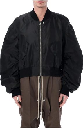 Rick Owens Homme, Vestes, Noir, Taille: M Secchia Flight Jacket