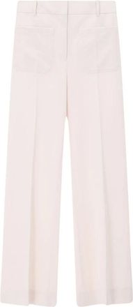 Victoria Beckham Femme, Pantalons, Rose, Taille: 38 FR Pantalon Large