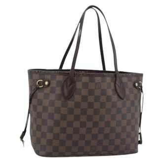 Louis Vuitton Sac cabas Damier Ebene Pre-owned - Femme - Pre-owned - Brun - Taille: ONE Size