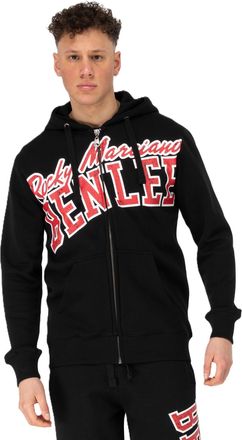 Benlee Rocky Marciano Herren Kapuzensweatjacke mit Rei&szlig;verschluss Normale Passform Mills, Black/Red/White, M