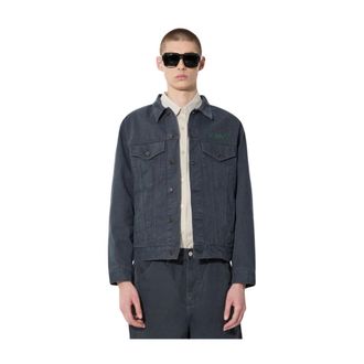 Thisisneverthat Tsnvt Trucker Jacket - Homme - Vestes - Bleu - Taille: L