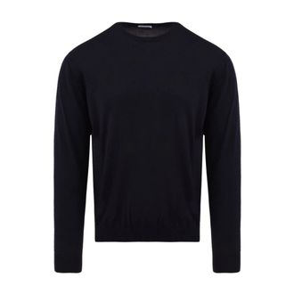 Malo Rundhals-Strickware - - Knitwear - Herren - Blau - M