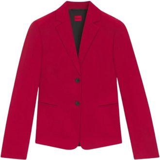 HUGO BOSS Homme, Vestes, Rouge, Taille: 2XS Hugo - Vestes > Blazers