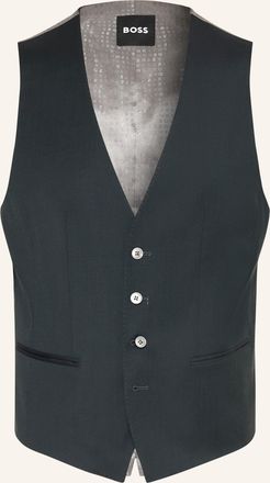 HUGO BOSS Anzugweste Huge Slim Fit gruen