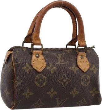 Louis Vuitton Sac main mini Pre-owned - Femme - Pre-owned - Brun - Taille: ONE Size