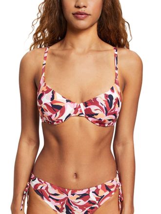 Esprit Damen Carilo Beach Rcs Uw.bra Bikini, Dark Red, 38 / 75B