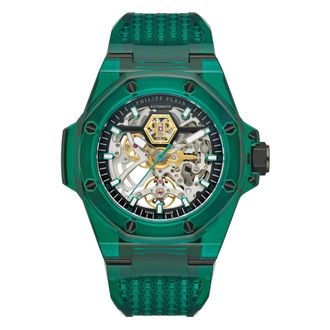 Philipp Plein King Phantom Venom Uhr - - Accessories - Herren - Gr&uuml;n - ONE SIZE