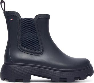 Tommy Hilfiger Gummistiefel Flag Cleated FW0FW09387 Dunkelblau