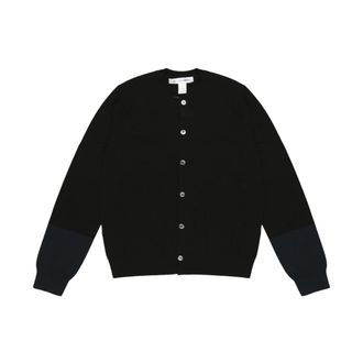 Comme Des Gar&ccedil;ons Fz-N110-Bk Cardigan - - Knitwear - Herren - Schwarzk - L