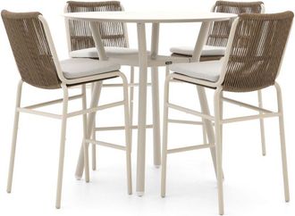 Bellagio la vita attrattiva Bellagio Caronia/Tritoni &oslash; 110 cm Gartenbar-Set 5-Teilig Stapelbar