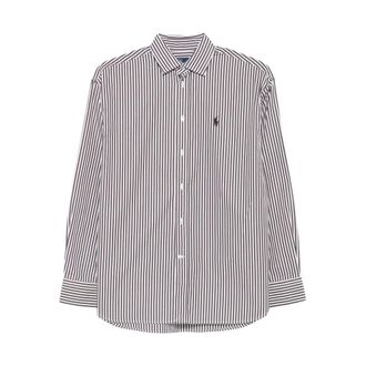 Polo Ralph Lauren Gestreiftes Hemd mit Knopfleiste - - Blouses & Shirts - Damen - Braun - S