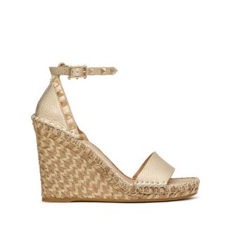 Valentino Garavani Rockstud Wedge Sandals